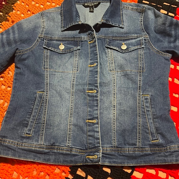 Baccini | Jackets & Coats | Baccini Jean Jacket | Poshmark